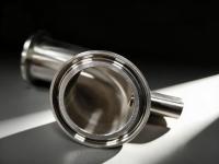 China 90 Degree Quick Install Elbow with Sampling Nozzle 304 Stainless Steel Food Grade Dead Corner Free for sale