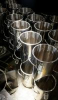 China stainless steel milk bucket for sale