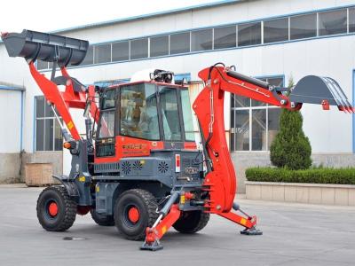 China Multipurpose Backhoe Loader For Sale 6.5ton Small Backhoe Price Backhoe Vehicle Ditching Machine for sale