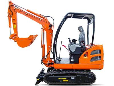 China Best Sale 1.7ton Mini Digger For Ditching Mini Crawler Excavator ET18 Compact Excavator for sale