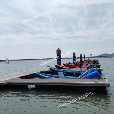 China Marine Aluminum Floating Dock Stable Movable Boating Floating Pontoon Jetty for sale