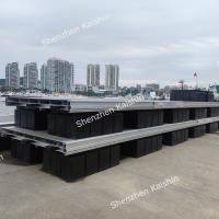 China Long-Lasting Aluminum Floating Pontoon Platform For Eco-Friendly Marina Docking Solutions for sale