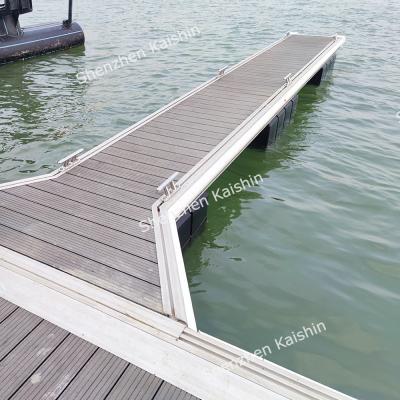 China Marina Floating Finger Dock With Aluminum Alloy 6061-T6 Material Floating Pontoon for sale