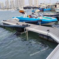China Lake And Marina Finger Dock For Yacht Boat Club Aluminum Floating Pontoon Walkway for sale