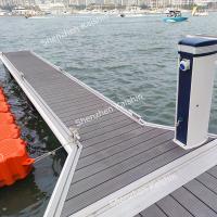 China Marina Aluminium Floating Dock Finger Floating Pontoon Jetty Customized Thickness for sale