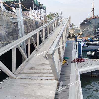 China Aluminum Alloy 6061-T6 Marine Gangways with Bolts And Nuts for sale