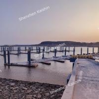 China Aluminum Floating Dock Jetty Marine Stable Movable Boating Floating Pontoon for sale