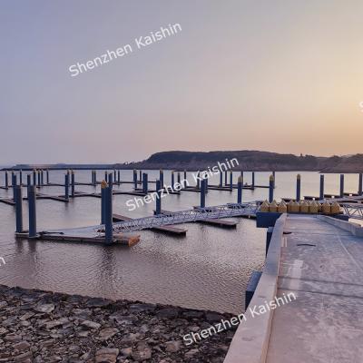 China Aluminum Floating Dock Jetty Marine Stable Movable Boating Floating Pontoon for sale