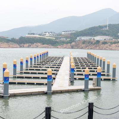 China Aluminum Alloy Floating Docks Marine WPC Decking Floating Pontoon for sale
