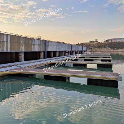 China Marina Floating Finger Dock with Anti-Slip Surface LLDPE EPS Foam for sale