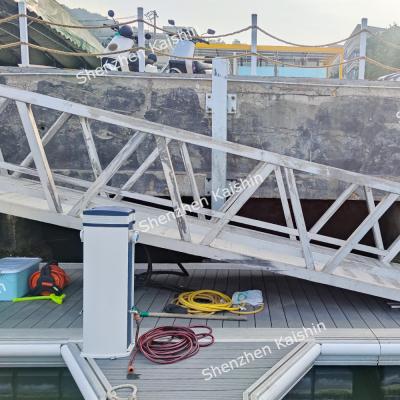 China Strong Loading Aluminum Gangways 6061 T6 Aluminum Marine Dock Ramps for sale