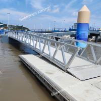 China Anodised 6061 Aluminum Floating Pontoon Marinas Floating Docks And Piers for sale