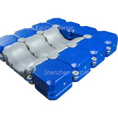China Economical Floaters Lightweight Modular Plastic Floating Pontoons For Effortless Dock Setup for sale