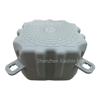 China Plastic Floating Cube Modular Yacht Floating Dock Buoy Sea Pontoon Motor Boat Berth Floating Dock platforms for sale
