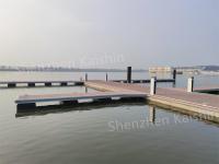 China Marine HDPE Aluminum Floating Docks Boat Float Pontoon For Jetty for sale
