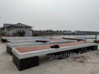 China Highly Resistant LLDPE Floater Dock Floats For Marina Dock Aluminum Alloy Floating Pontoon for sale