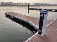 China Kaishin Aluminum Alloy Marine Floating Dock Waterproof Decking Harbour Dock for sale