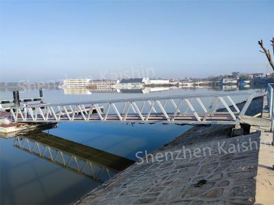 China Water Platform Marine Aluminum Gangway Approach Bridge Pontoons for sale