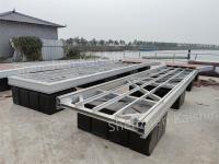 China Customizable Mairne Finger Dock Aluminum Alloy 6061 T6 Floating Pontoon For Yacht Boat Use for sale