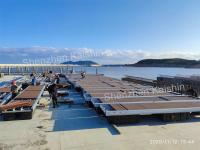 China Marina Aluminum Floating Docks Featuring 316 Stainless Steel Cleat For Marine Floating Pontoon for sale