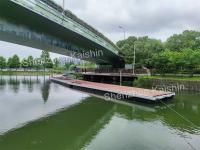 China Aluminum Marine Dock Ramps 300mm Freeboard Floating Finger Dock for sale
