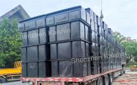 China Customized LLDPE Floating Dock Marina Pontoon Floater Marine Floating Dock Foam Filled Float for sale