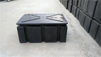 China Modular EPS Foam LLDPE Dock Floater Marine Floating Dock 1200x800x550mm for sale
