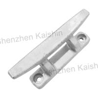 China Galvanized Casting Iron Mooring Custom Boat Cleats / Ship Mooring Bollard/Marine Hardware 316  Dock Cleats for sale