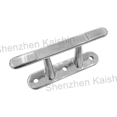 China Marine Hardware Aluminium Stainless Steel Mooring Cleats For Dock Boat Marine Hardware Foldable Boat Cleats for sale