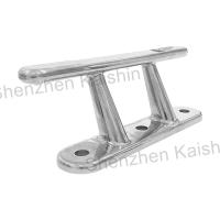 China Pontoon Bridge Ship Mooring Cleats KS6001 For Marine Floating Dock 316 Stainless Steel Boat Cleat Boat Dock Cleats for sale