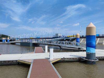 China Durable Aluminum Alloy Marina Floating Docks With LLDPE Floats For Yacht Floating Pontoon for sale