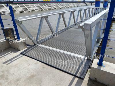 China Aluminium Marine Floating Dock Rubber Fender HDPE Floats Finger Dock for sale