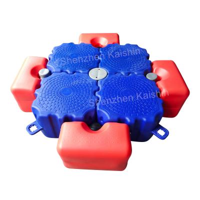 China Modular Floating Dock System HDPE Floating Cubes For Marina Floating Walkway Pontoons for sale