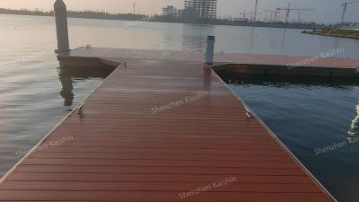 China Marine Aluminum Floating Dock Stable Movable Boating Floating Pontoon Jetty for sale