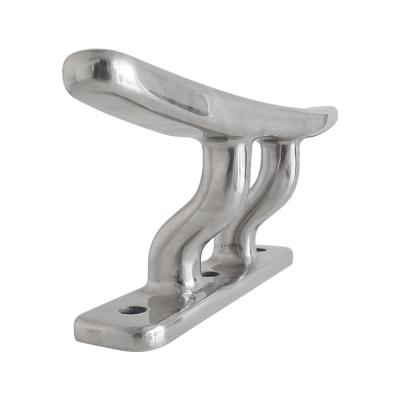 China High Strength Stainless Steel Yacht Deck Cleats Custom Dock Mooring Cleats for sale