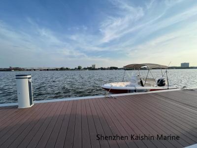 China Corrosion-Resistant Modular Floating Dock with Customizable Dimensions for Marine Applications for sale