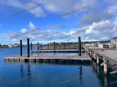 China Scratch Resistant Floating Pontoon Finger Dock with Marine-grade Aluminum Alloy 6061 T6 and Customized Size for Marina Dock for sale