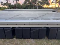 China Corrosion Resistant Durable Low Maintenance Marine Floating Dock With PE Floats for sale