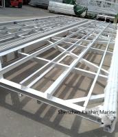 China Marine Grade 6061-T6 Aluminum Floating Dock with Corrosion Resistant Anodized Finish and Customizable Sizes for sale