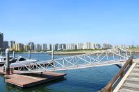 China Aluminum Alloy 6061 T6 Floating Dock Platform Long Lasting Aluminum Dock Gangway for sale