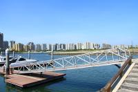 China Long Lasting Aluminum Marine Dock Ramps Durable Marine Aluminium Gangway for sale