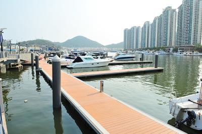 China Aluminum Alloy 6061 T6 Marina Docks Sturdy Durable Marine Floating Pontoons for sale