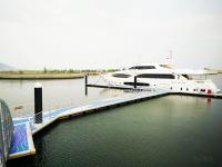 China Marine Dock Aluminum Alloy Floating Finger with qualified Aluminum Alloy Frame for sale