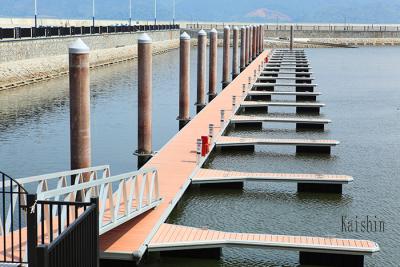 China Long-Lasting Yacht Floating Pontoon Dock For Marina Project Aluminum Alloy Floating Walkway For Boat Ship for sale