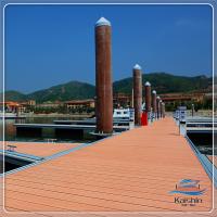 China Yacht Marina Use Aluminum Alloy Floating Walkway Pontoon Customizable Size for sale