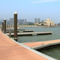 China Customizable Aluminum Alloy Floating Dock Pontoon Long Lasting For Marina for sale