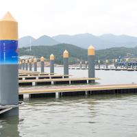 China Marina Floating Dock Aluminum Alloy Floating Walkway Pontoon Boat Yacht Floating Platform Floating Bridge for sale
