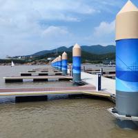 China Aluminum Alloy Smooth Portable Docks Easy Installation Customizable Size for sale