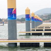 China Aluminum Alloy Marine Gangway / Sea Aluminium Marina Pontoon Dock for sale