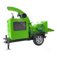 China Electric Farm Machinery Implements Crushed Drum Wood Chipper Shredder ODM for sale